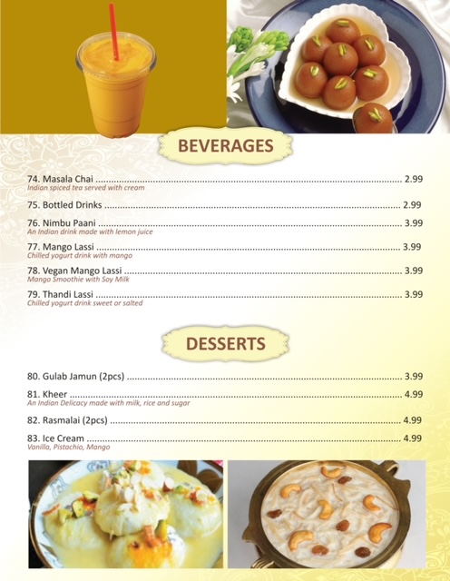 Menu – Tandoorieats Restaurant